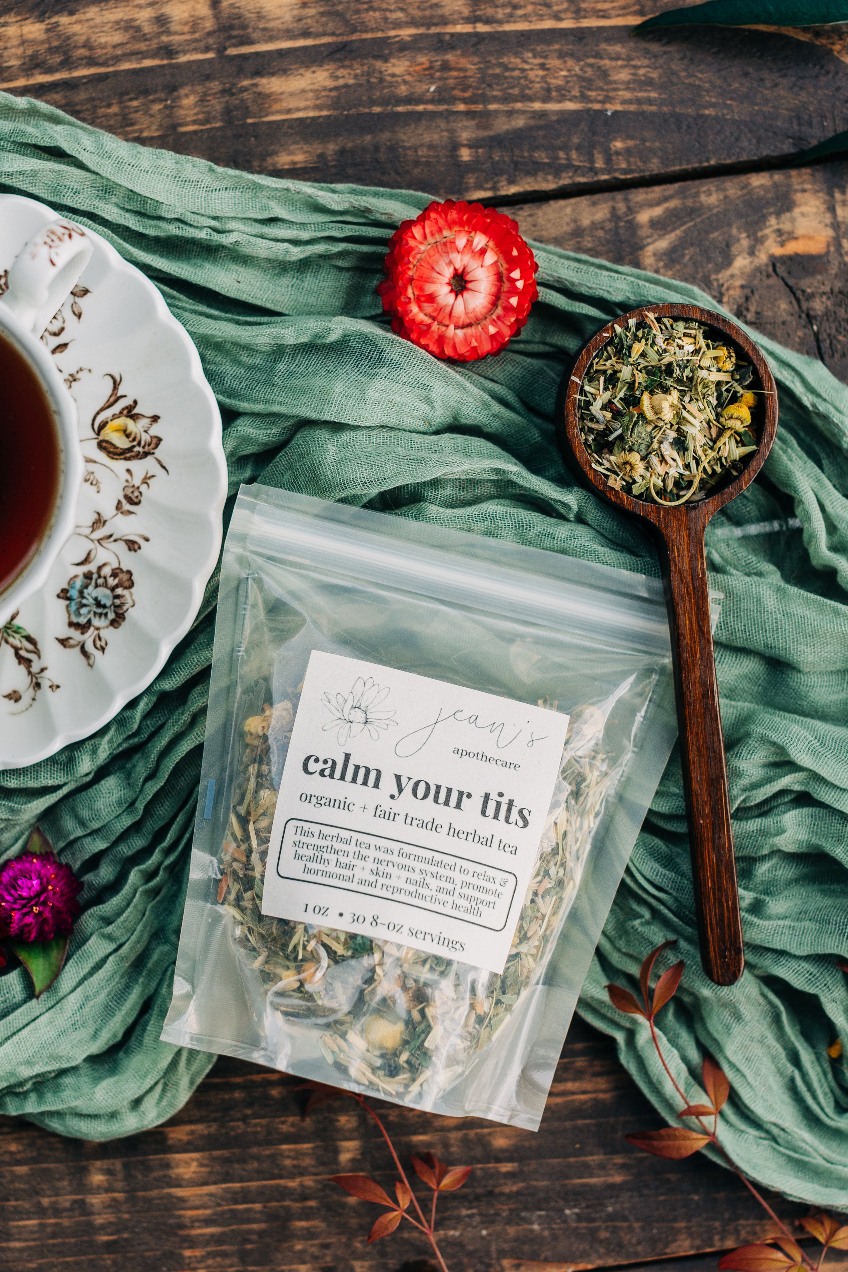 nervous system support tea